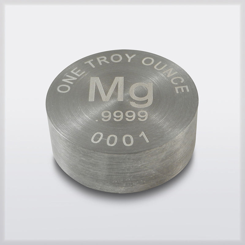 Buy Nearly Pure Magnesium Metal | Magnesium Bullion for Sale at RWMM