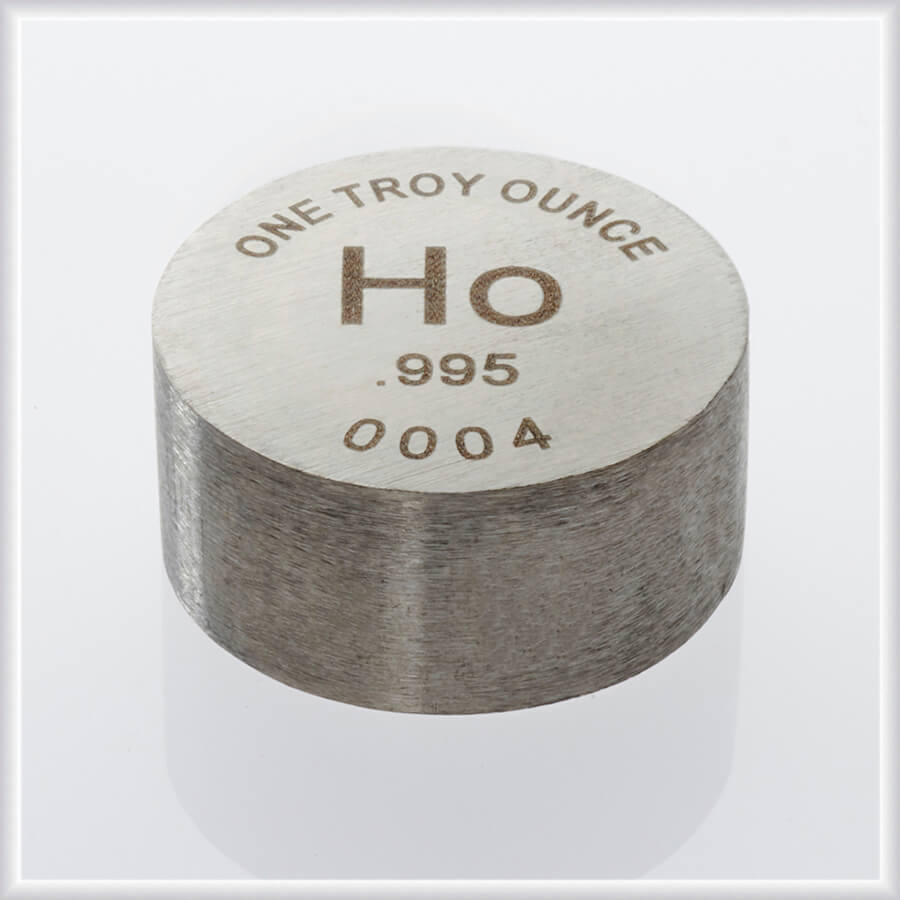Buy Holmium Metal | Highly Pure Holmium Bullion for Sale at RWMM