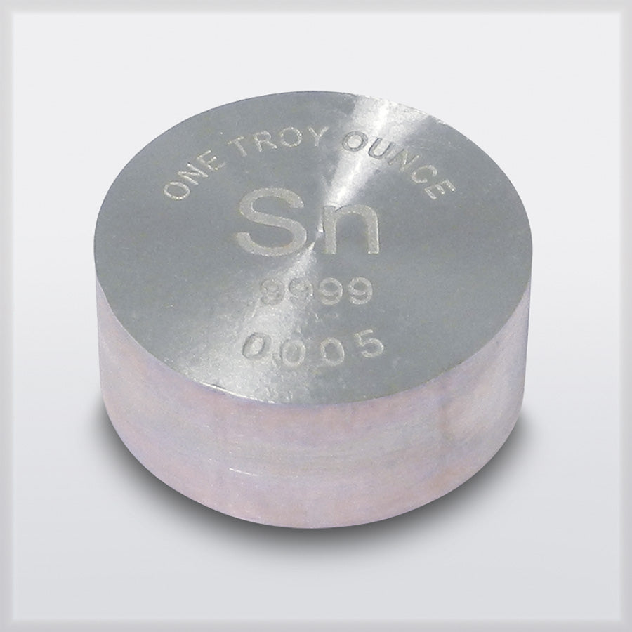 Buy a Tin (Sn) Metal Ingot from RWMM